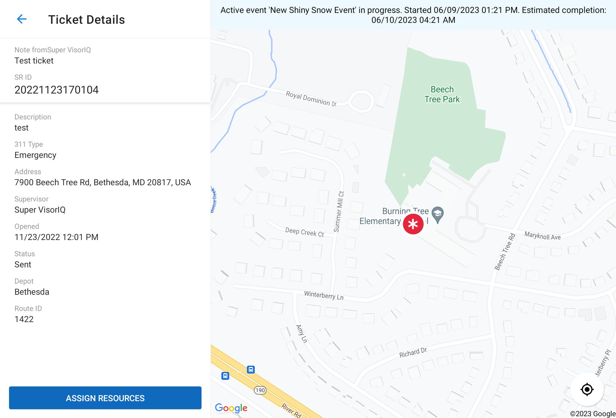 Tickets Tab View | SNOWiQ User Manual